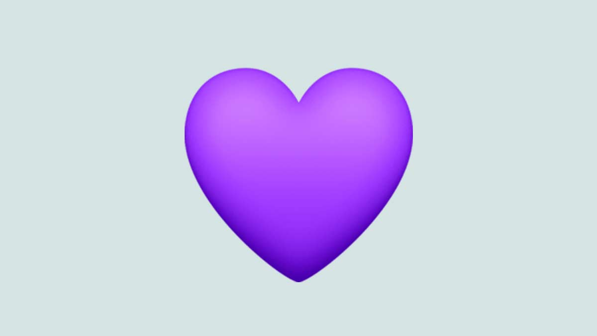 💜 ¿Qué significa el emoji del corazón morado?