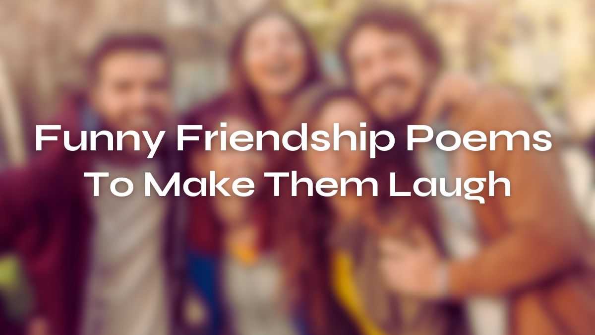 19 Funny Friendship Poems: Celebrating Bonds with Laughter