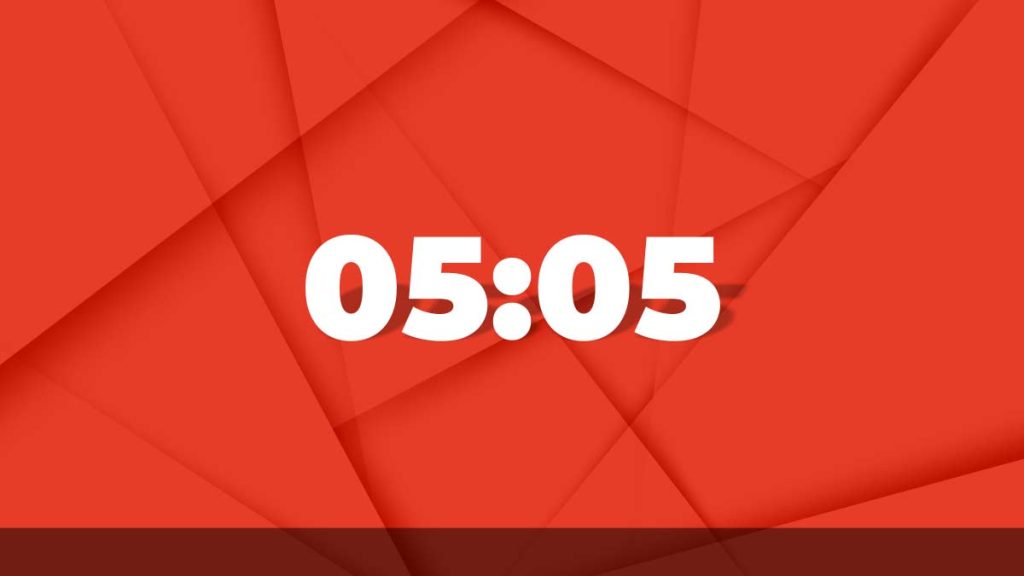 Hora espejo 05:05 | Significado 【Actualizado】